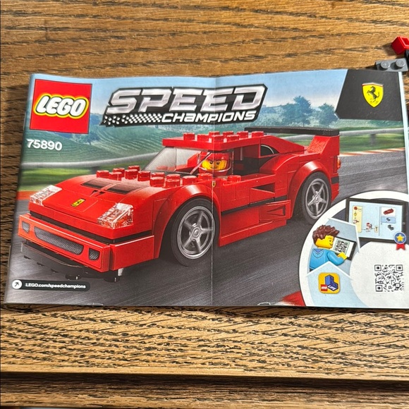 Lego | Toys | Lego Red Building Set Ferrari F4 | Poshmark
